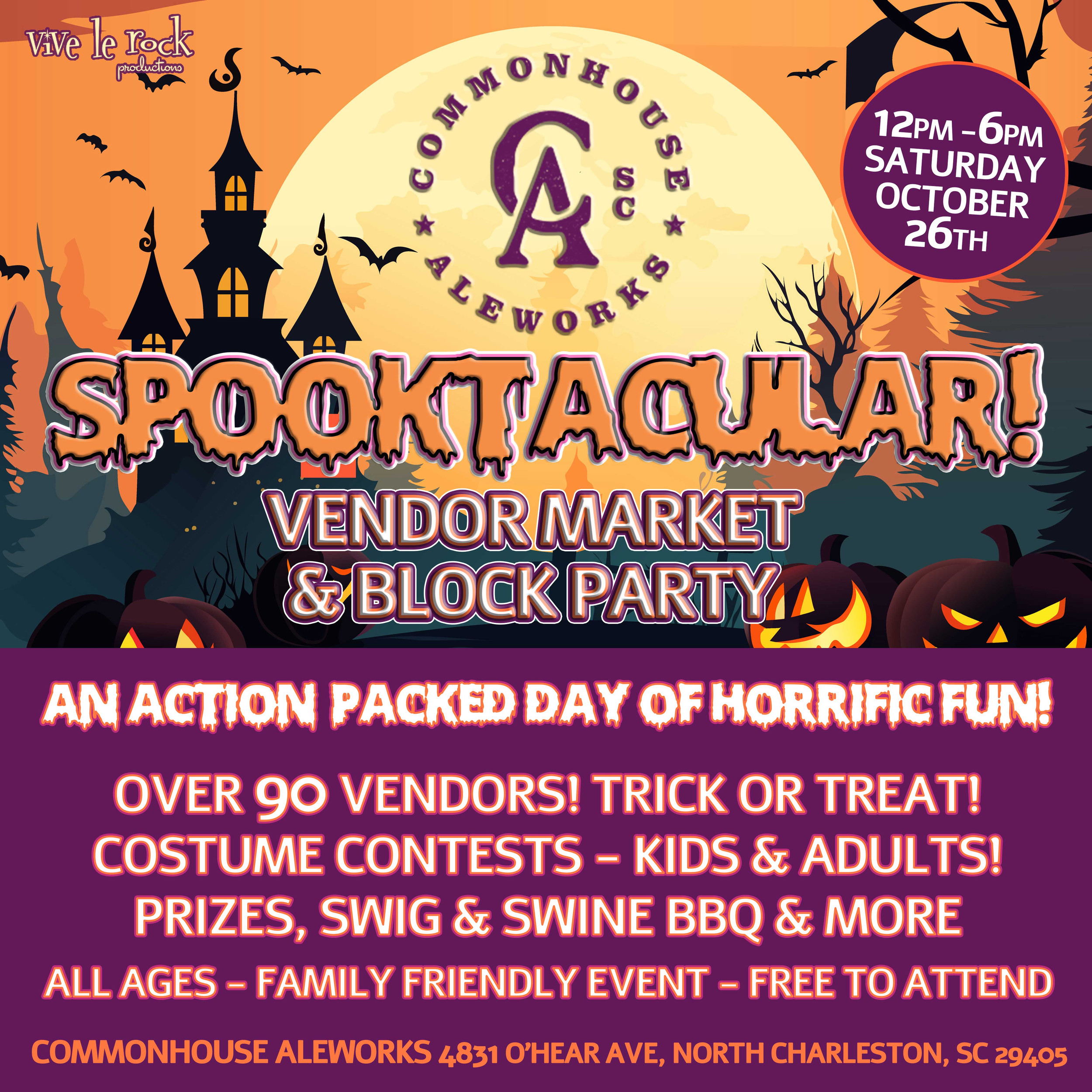 Commonhouse Aleworks | Spooktacular Vendor Market & Block Party