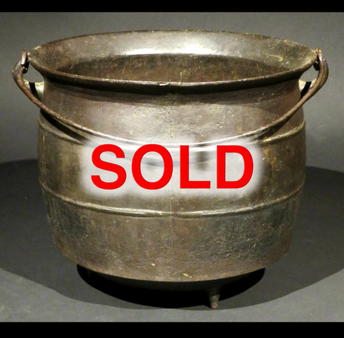 An Early 19th Century Cast Iron Cauldron, Circa 1800 | ErnestJohnsonAntique