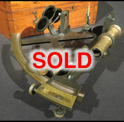 A Fine 19th Century Marine Sextant by William Gerrard, Liverpool Circa ...