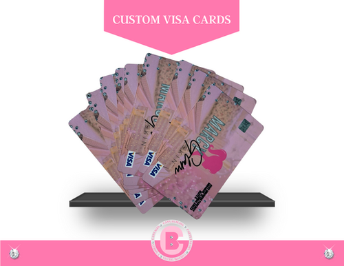 Custom Visa Card | Canvas Bling