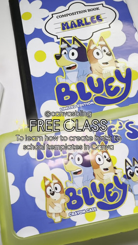 School Supplies Mega Bundle (editable) | Canvas Bling