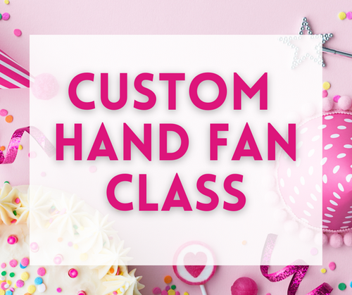 Hand Fan Class | Canvas Bling