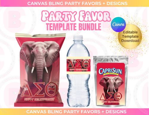 Delta Template Bundle (editable) | Canvas Bling