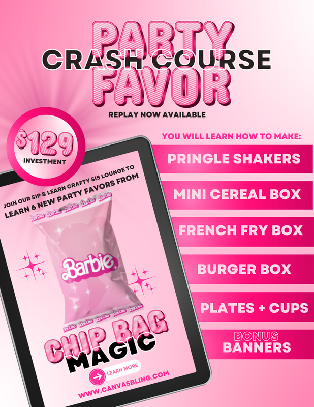 Party Favor Crash Course | Canvas Bling