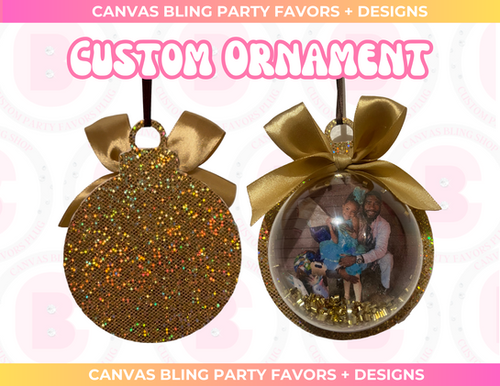 Custom Ornament | Canvas Bling