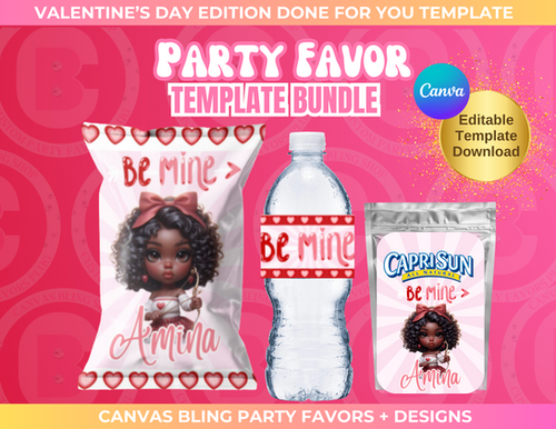 Cupid Valentine Template (editable) | Canvas Bling