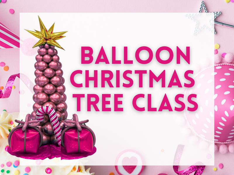 Christmas Tree Balloon Class | Canvas Bling