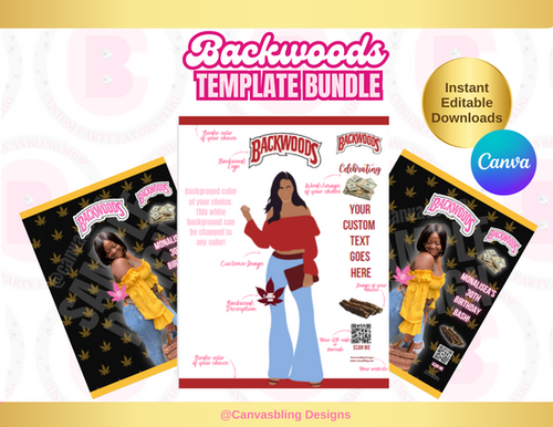Backwoods Blank Template | Canvas Bling