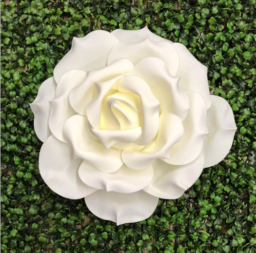 Foam Flower, Cream, 30-cm | Navasco Investments