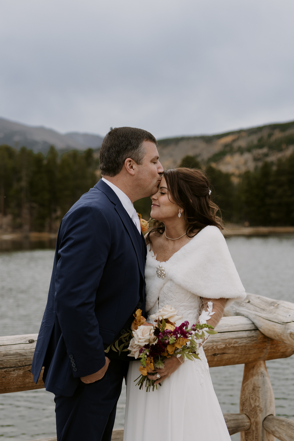 Intimate Wedding in Estes Park, CO | Colorado Elopement Photographer