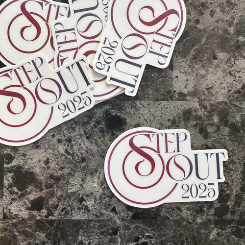 Phoenix A 2025 "Step Out" Logo Sticker | Phoenix Independent