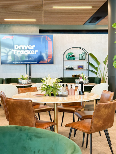 Formula 1 Miami Paddock Club Suites | Studio 790 Interior Design