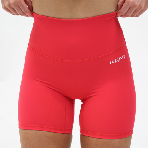 SEAMLESS RED SHORTS | KAFIT