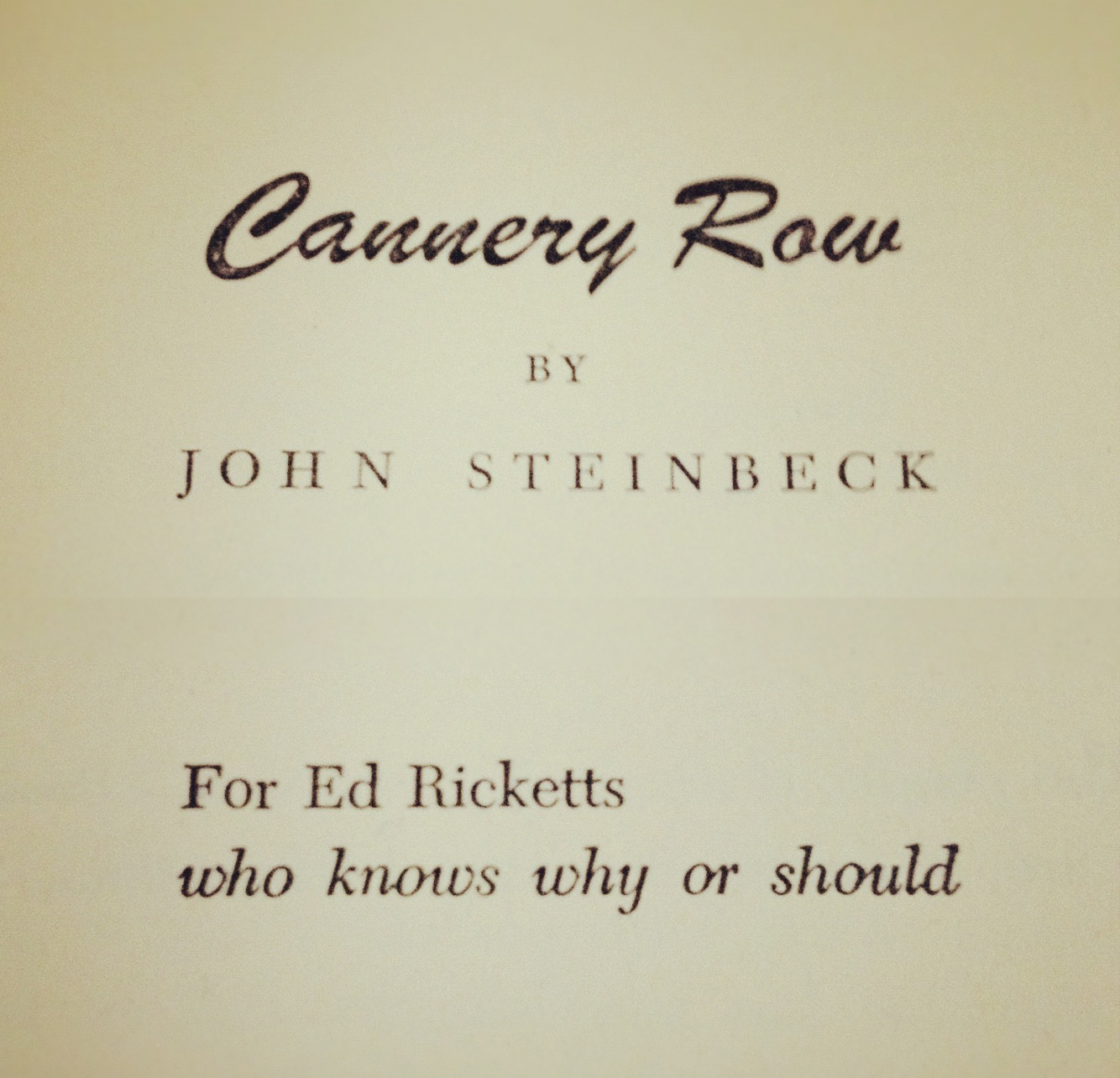 For Ed Ricketts | a documentary