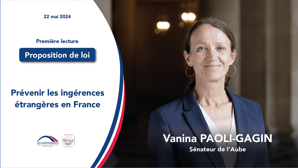 Vanina Paoli-Gagin : Ingérences étrangères en France
