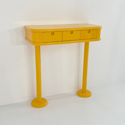 Chubby Yellow Console, 1980s - SOLD | Kooloomodern