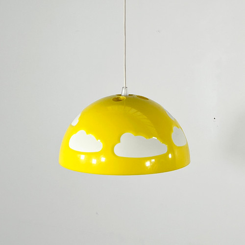 Yellow Skojig Cloud Pendant Lamp by Henrik Preutz for Ikea, 1990s ...