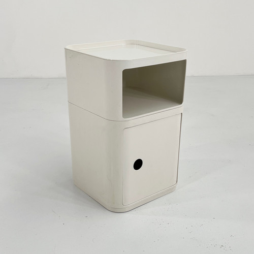 White Square Componibili Storage Unit by Anna Castelli for Kartell ...