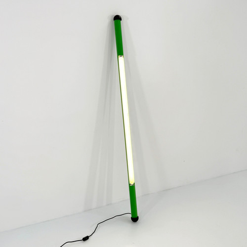 Green Neon Tube Light from Fosnova, 1980s | Kooloomodern
