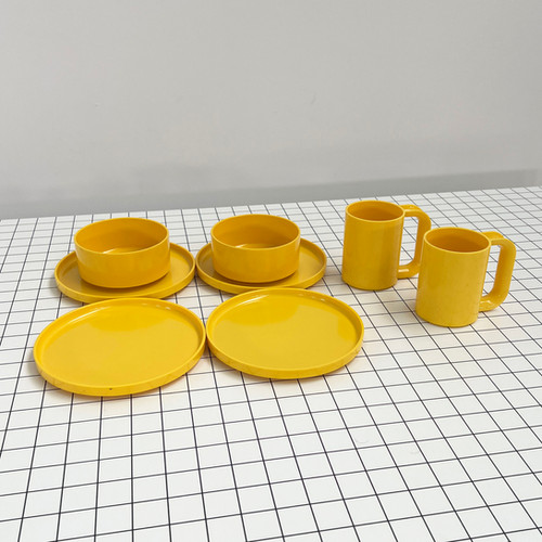 Dinnerware Set by Massimo Vignelli for Heller, 1970s -SOLD | Kooloomodern