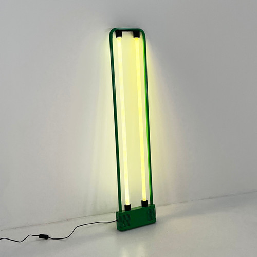 Green Neon Lamp by Gian N. Gigante for Zerbetto, 1980s - SOLD ...