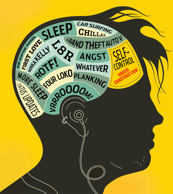 Myelination in Teens