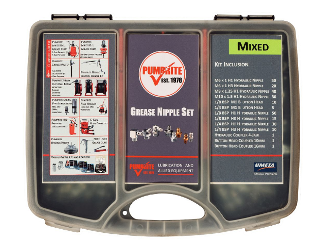 PUMPRITE/UMETA MIXED GREASE NIPPLE KIT