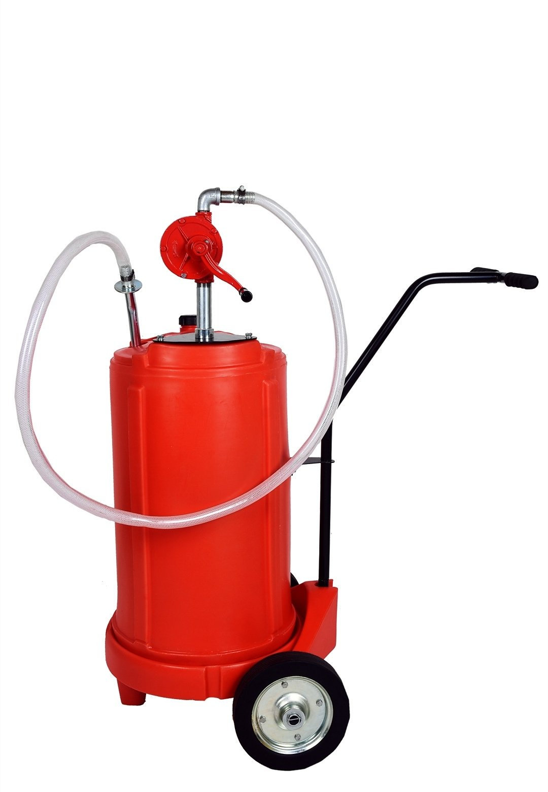PUMPRITE 75L TROLLEY C/W ROTARY PUMP; DELIVERY HOSE AND SPOUT