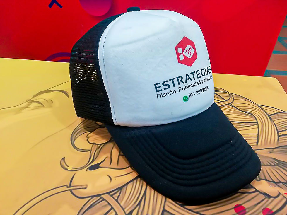 GORRAS SUBLIMADAS Y ESTAMPADAS | ESTRATEGIAS DPM