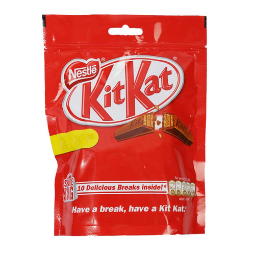 Nestle Kit Kat 2 Finger Wafer Chocolate Bar Pouch