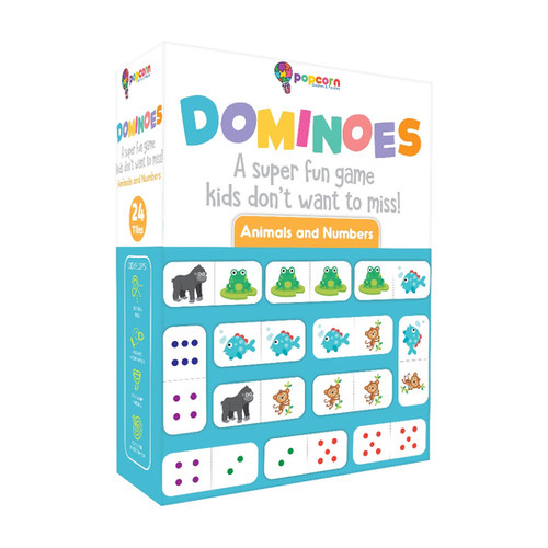 Animals and Numbers- Dominoes Games for Kids