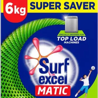 Surf Excel Matic Top Detergent Washing Powder 6kg