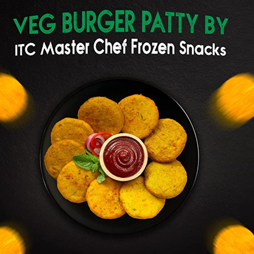 ITC Masterchef Veg Burger Patty 1kg
