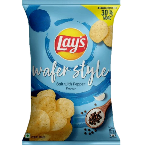 Lays Wafer Style Salt With Pepper