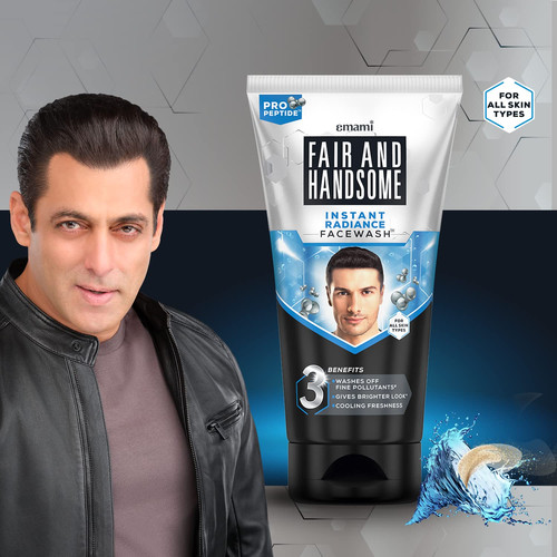 Emami Fair and Handsome Face Wash 100g