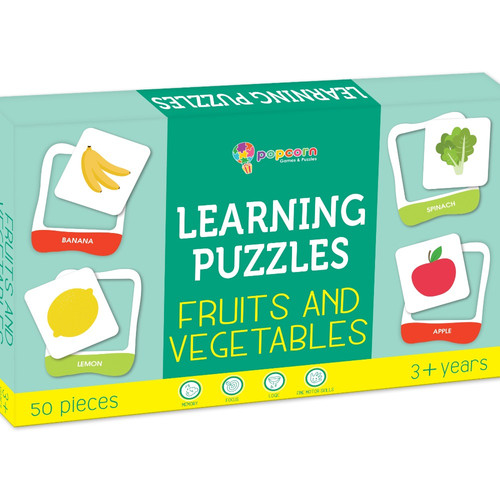 Fruits & Vegetables-my first learning puzzle