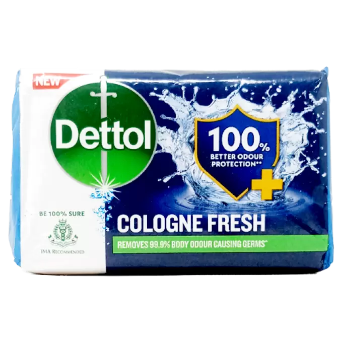 Dettol Soap Cologne Fresh