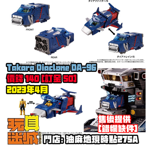 TAKARA TOMY DIACLONE DA-96 ROBOT BASE DIA-FIGHTERS | Toyercity (TC)