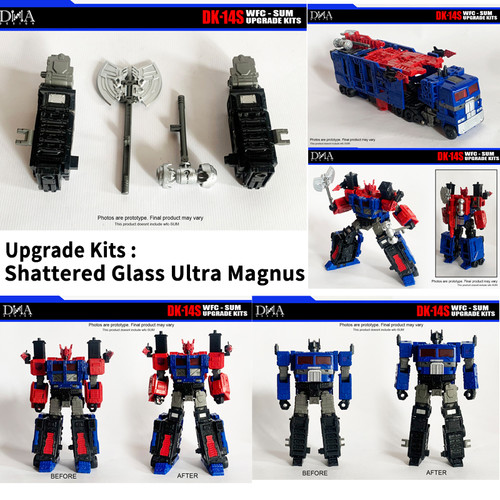 DNA DK-14S upgrade kit for Shattered Glass Ultra Magnus | Toyercity (TC)