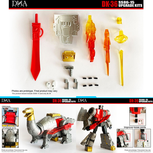 DNA DESIGN DK-36 SS86-15 UPGRADE KITS | Toyercity (TC)