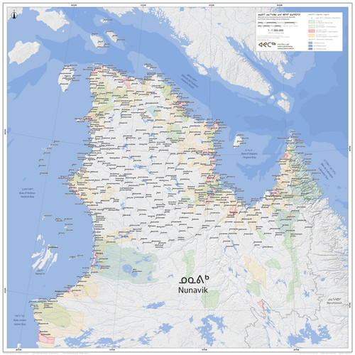 Nunavik Region Map - Roman | Nunatop