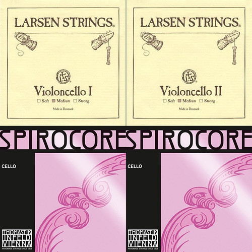 Larsen & Spirocore Strings Cello Set | Miracle Bridge