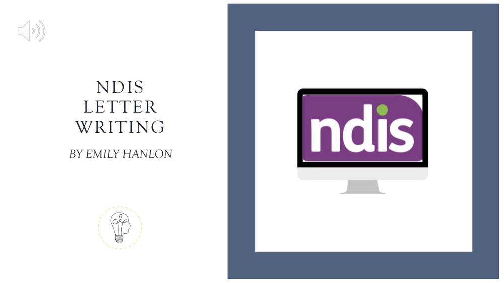 NDIS Letter Writing Workshop | Mysite