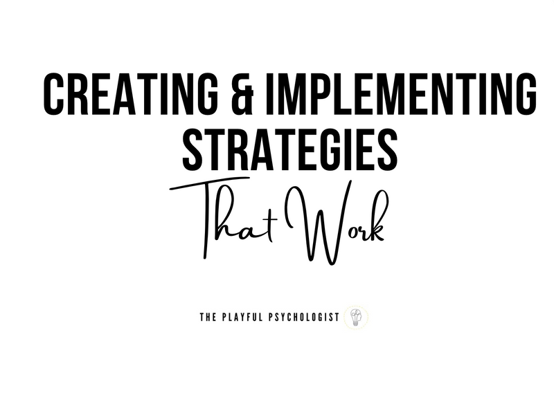 Creating & Implementing Strategies That Work | Mysite