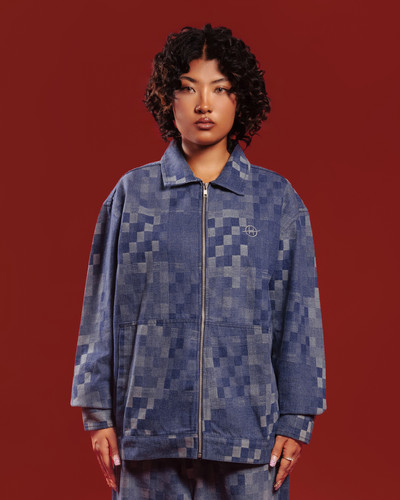 HUBA Pixelated Jacket - Blue | HUBA