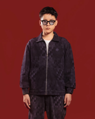 HUBA Pixelated Jacket - Purple | HUBA