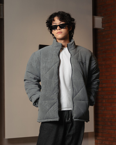 HUBA Vista Puffer Jacket - Grey | HUBA