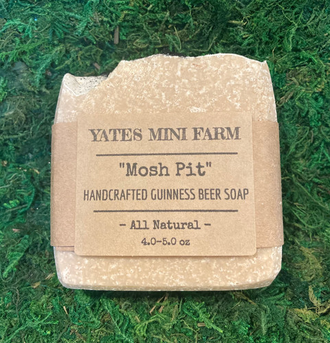"Mosh Pit" Guinness Beer Soap | Yates Mini Farm
