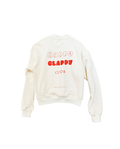 Sweater "HAPPY CLAPPY CLUB" | WOLKENBILDER