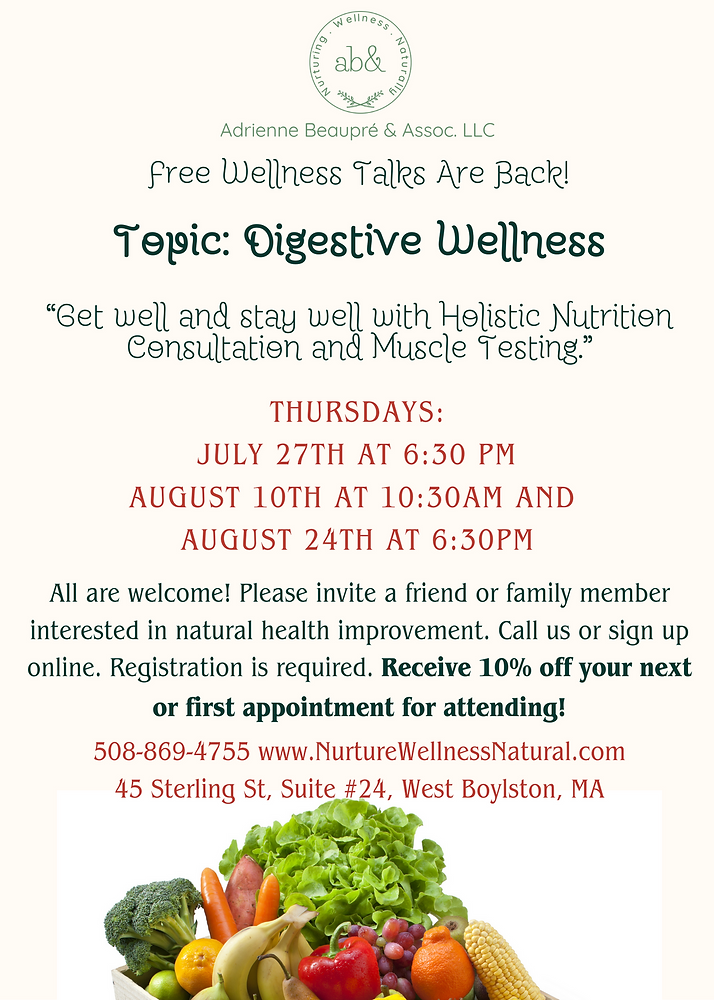 Free Wellness Talks Are Back!